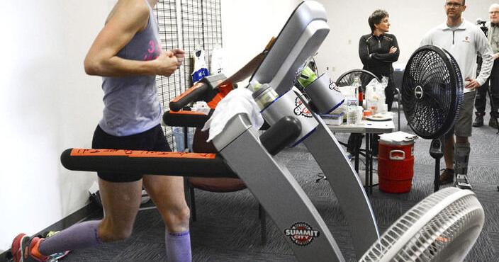 Area woman sets world record on treadmill | | journalgazette.net