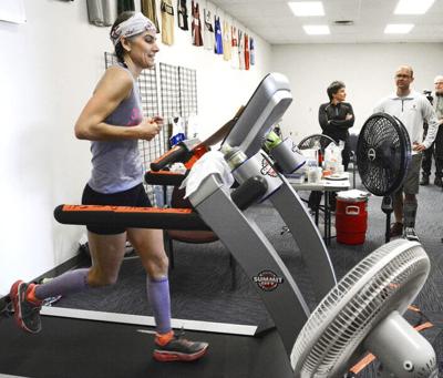 Area woman sets world record on treadmill | | journalgazette.net