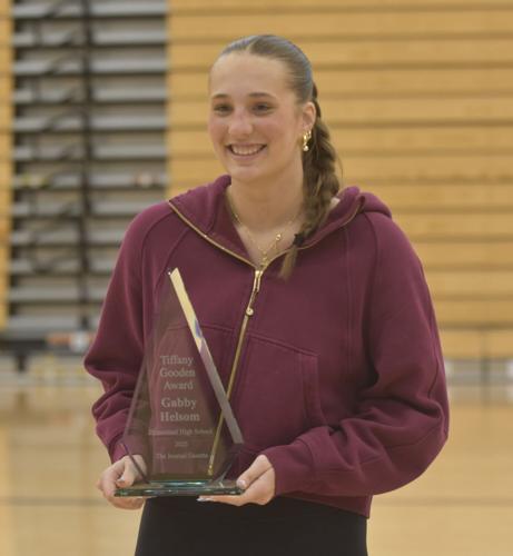 Homestead junior Gabby Helsom wins the 2025 Tiffany Gooden Award | High ...