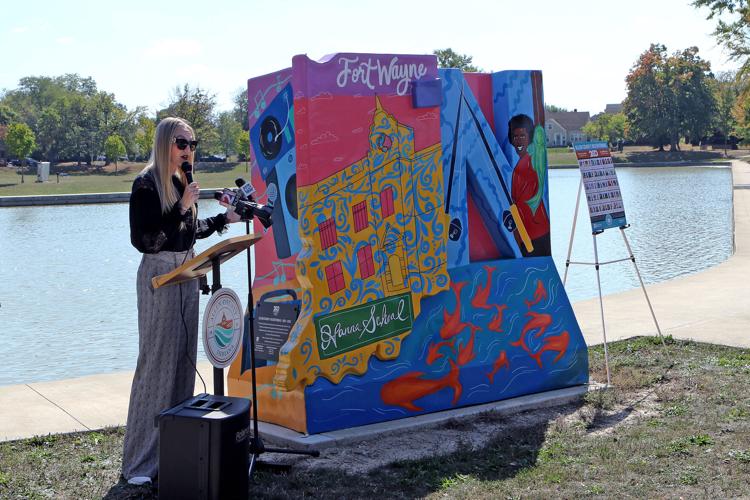 "I" AM Allen sculpture dedicated at Fort Wayne's Reservoir Park | Local ...