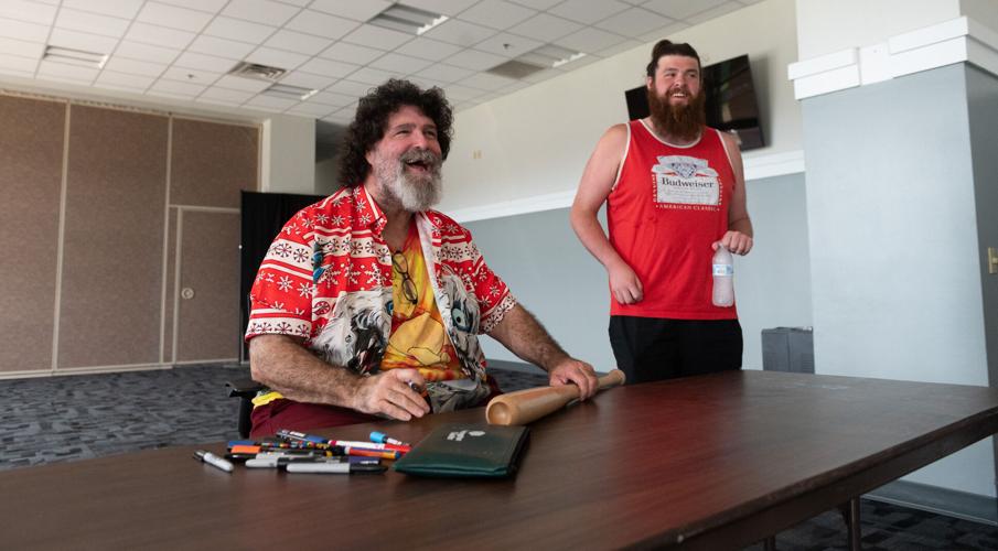 WWE Hall of Famer Mick Foley has a nice day as TinCaps guest | TinCaps ...