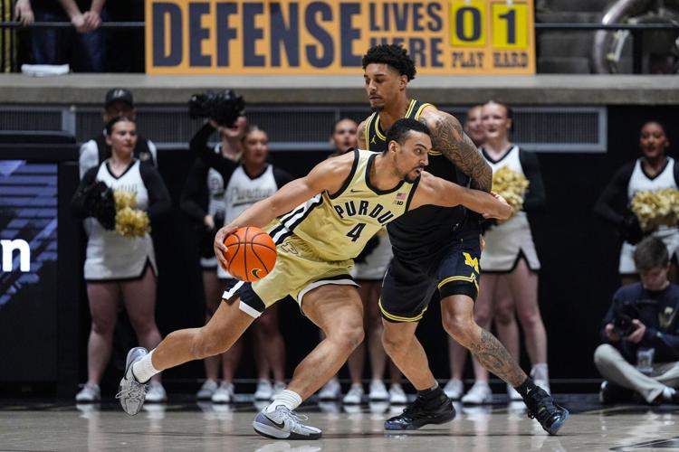 Purdue falls to No. 1 Michigan after rough first half | Purdue ...