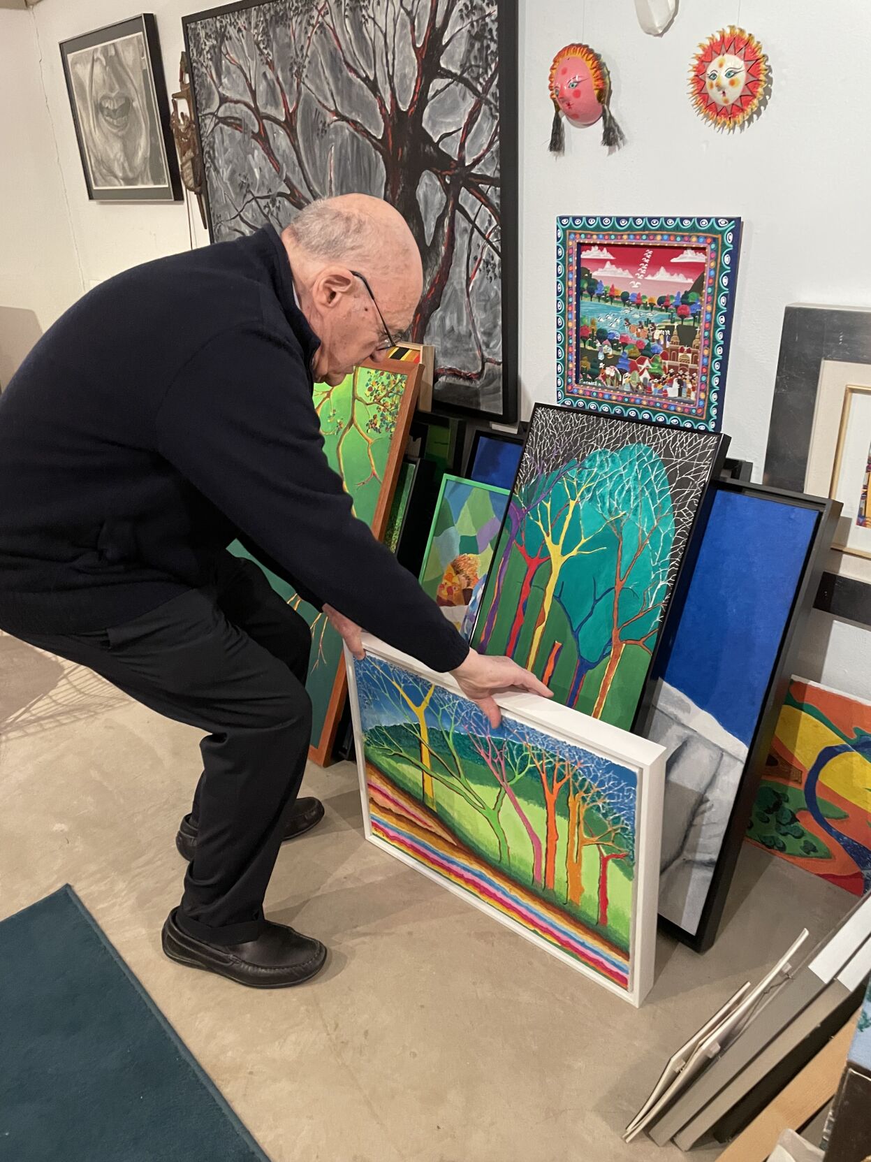 Former Fort Wayne architect turns to art; currently oldest student at ...
