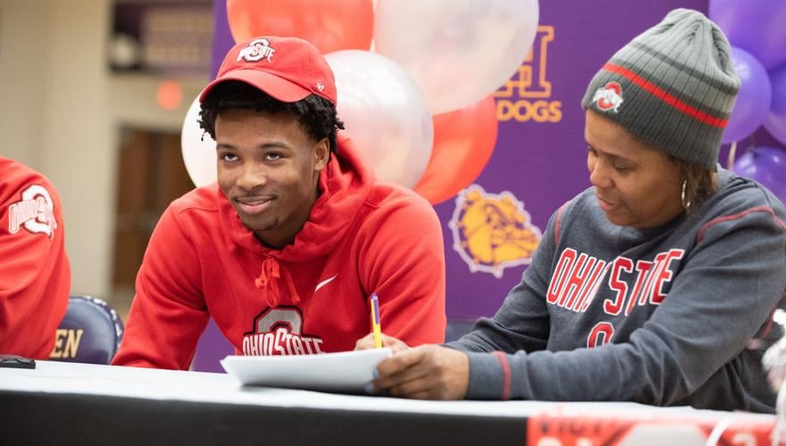 New Haven's Mylan Graham, North Side's Brauntae Johnson and Jordan King ...
