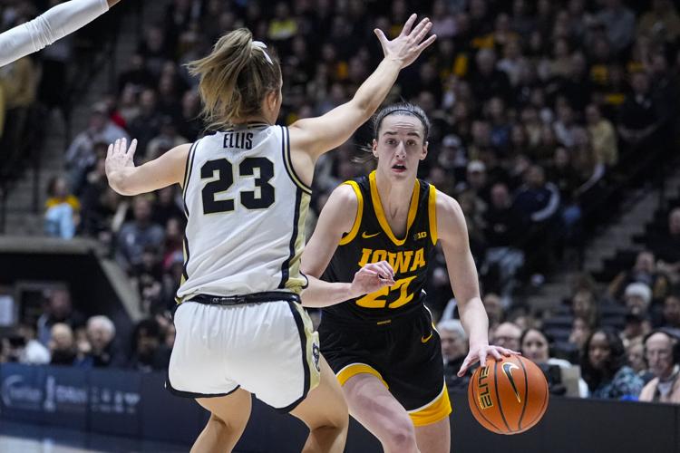No. 3 Iowa, Clark shoot the lights out in easy win over Purdue | Purdue ...