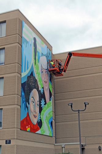 'Faces of the Fort' mural installed at Edsall House Apartments | Local ...