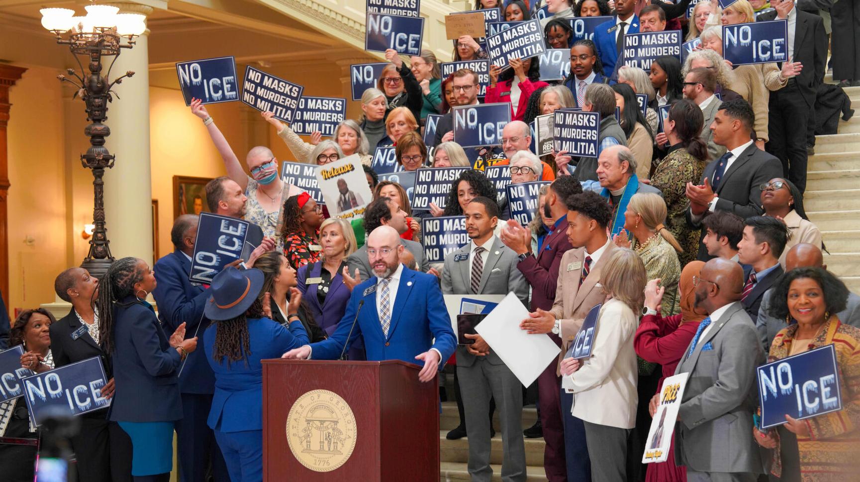 Proposals targeting immigration flood in following ICE shooting of ...