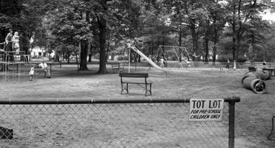 August 1949: City's first 'tot-lot' opens in Weisser Park | History ...