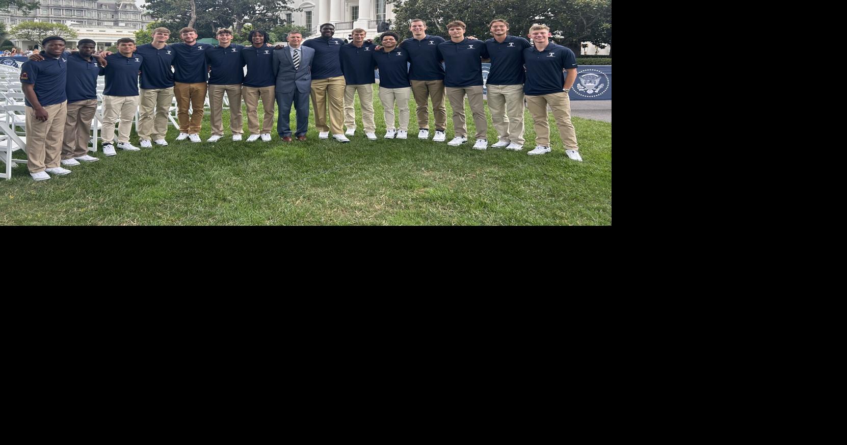 Trine men's basketball among champions celebrated at White House ...