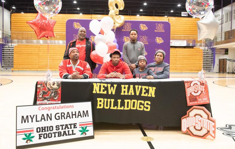 New Haven's Mylan Graham, North Side's Brauntae Johnson and Jordan King ...