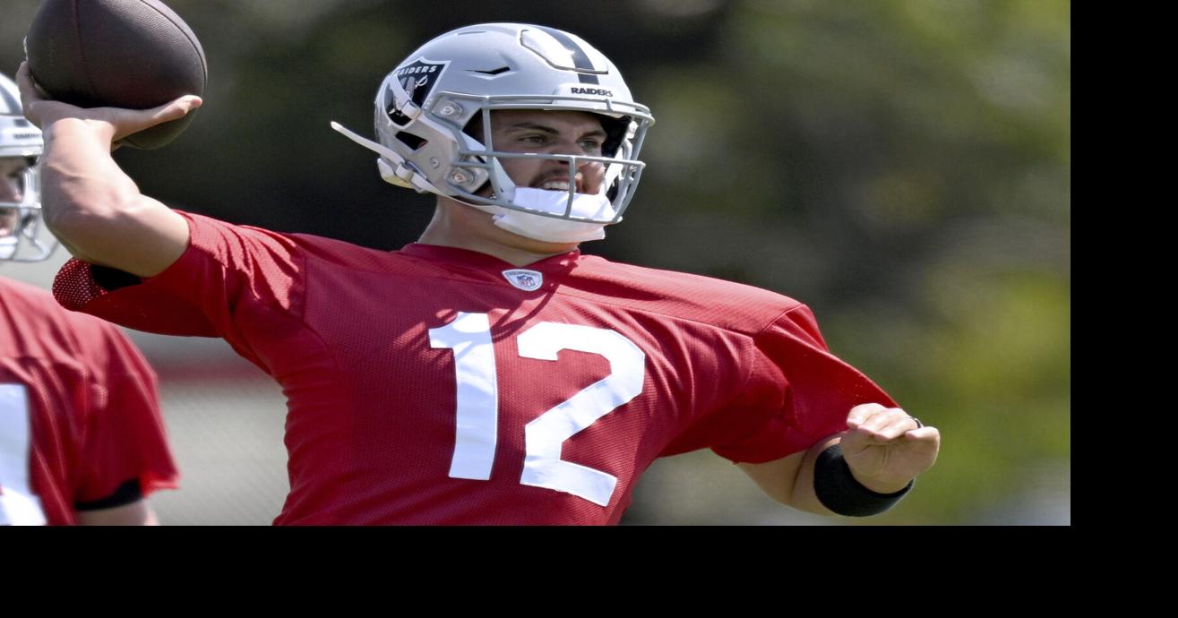 Tuesday's NFL Notebook: Purdue grad O'Connell battling for Raiders QB ...