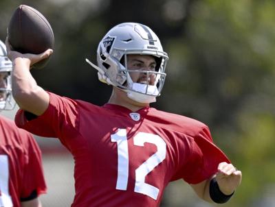 Tuesday's NFL Notebook: Purdue grad O'Connell battling for Raiders QB ...