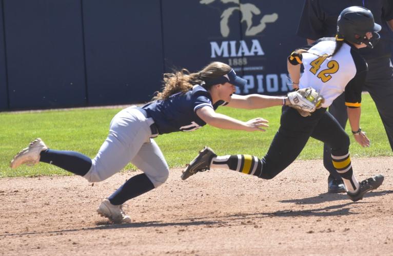 Friday gallery: Trine softball sweeps MIAA Tournament doubleheader ...