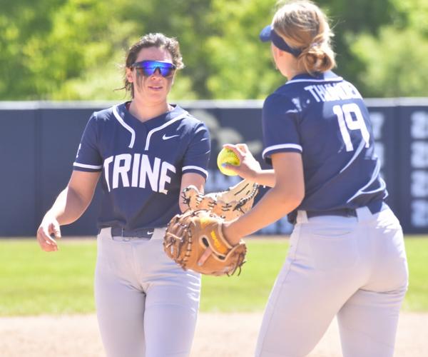 Friday gallery: Trine softball sweeps MIAA Tournament doubleheader ...