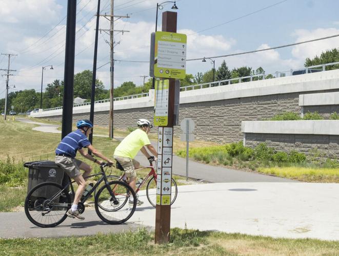 Signage on trail details highlights | Local | journalgazette.net
