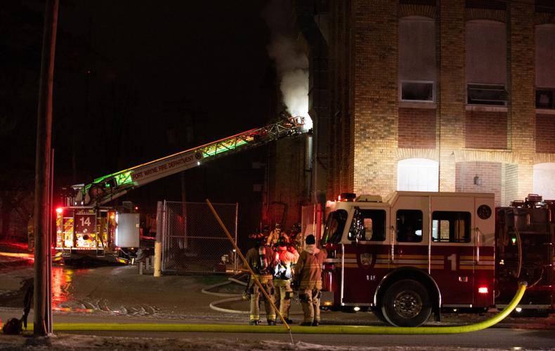 Fire damages former paint factory in Fort Wayne | Police/Fire ...