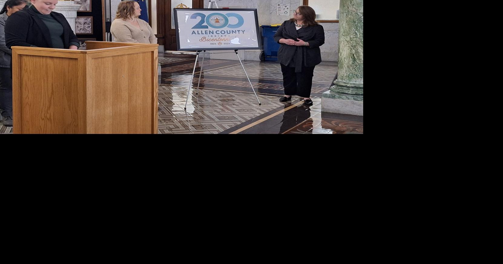Allen County reveals bicentennial logo, announces new flag contest ...