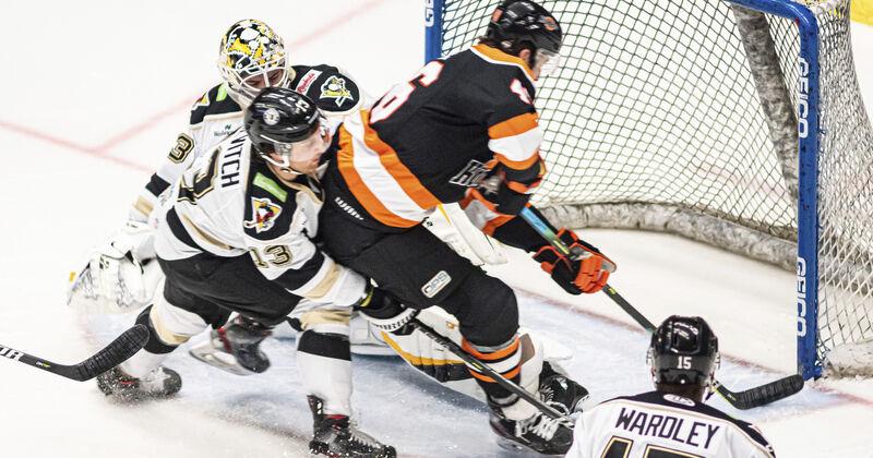 Hawkins' goal propels K's to OT victory | Ice Chips | journalgazette.net