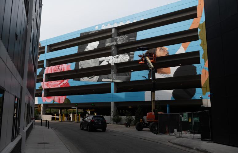 Artists work to create largest mural in Fort Wayne | Local Arts ...