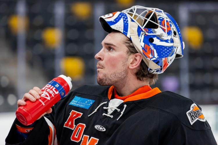 Goaltender Ryan Fanti 'in a groove' with Komets, as he tries to work ...