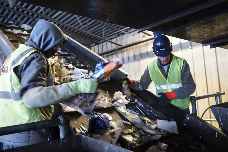 An inside look at Fort Wayne's Republic Services recycling facility ...