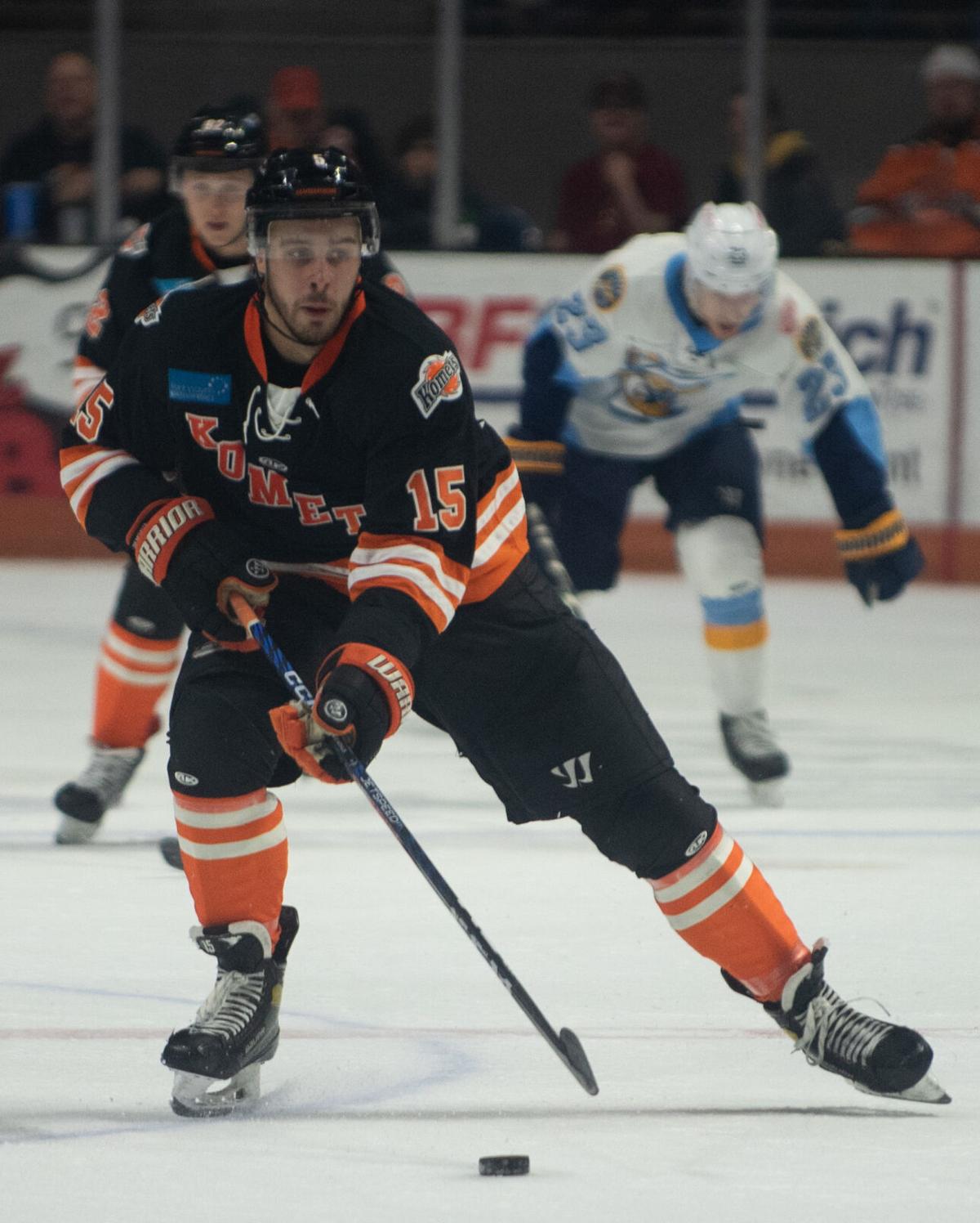 Dove-McFalls headed back to AHL's Condors from Komets | Komets ...