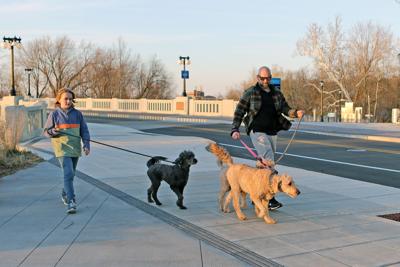 Sunset stroll with the dogs at Promenade Park | Local | journalgazette.net