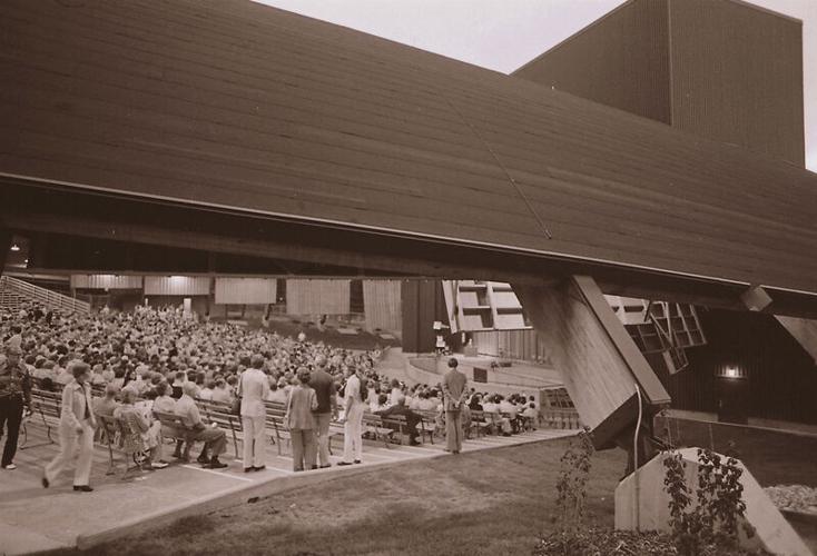 Aug. 12, 1976: Dedication of Foellinger Theatre | History Journal ...