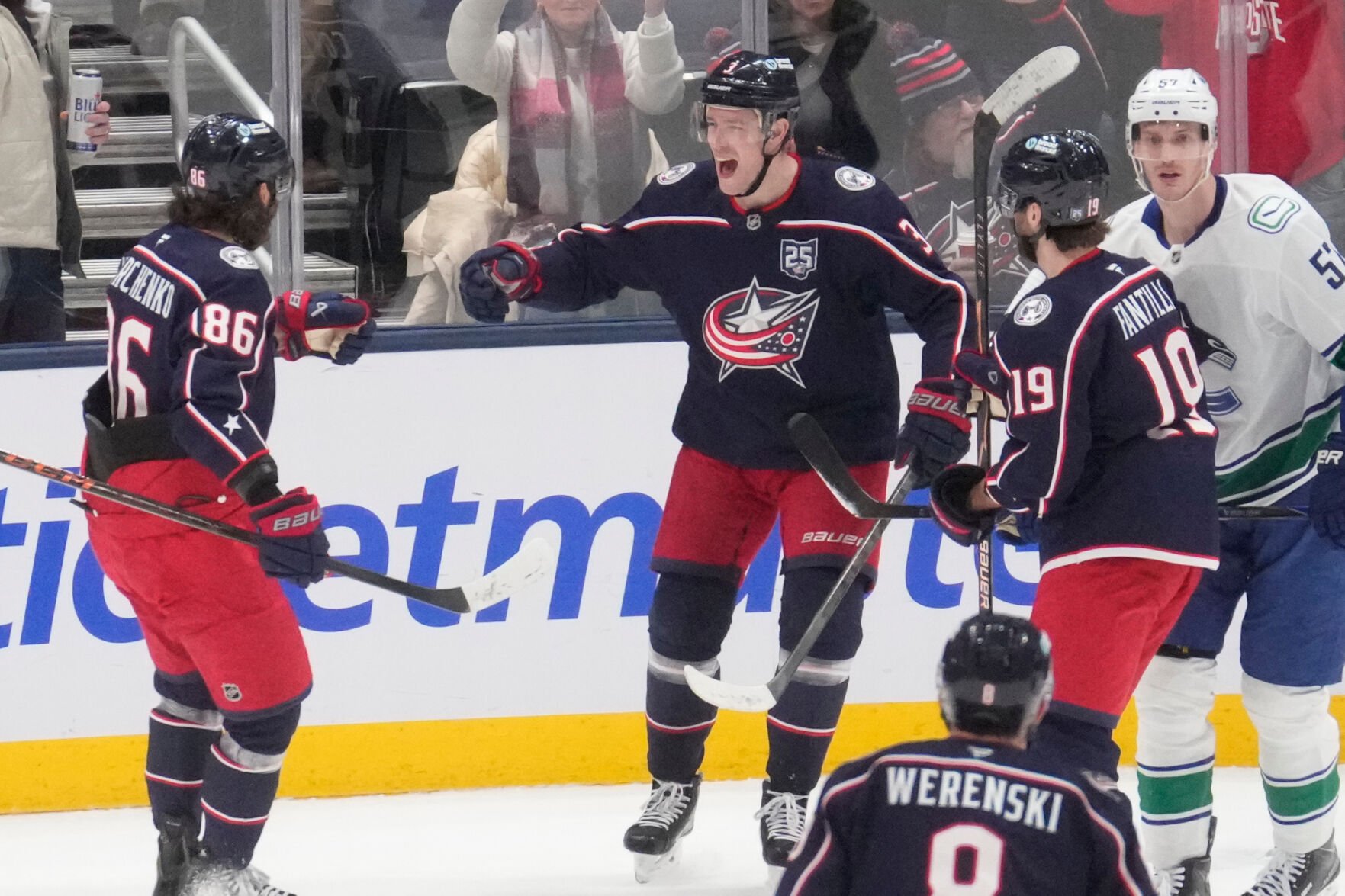 Blue Jackets beat skidding Canucks behind Marchenko and Johnson | NHL ...