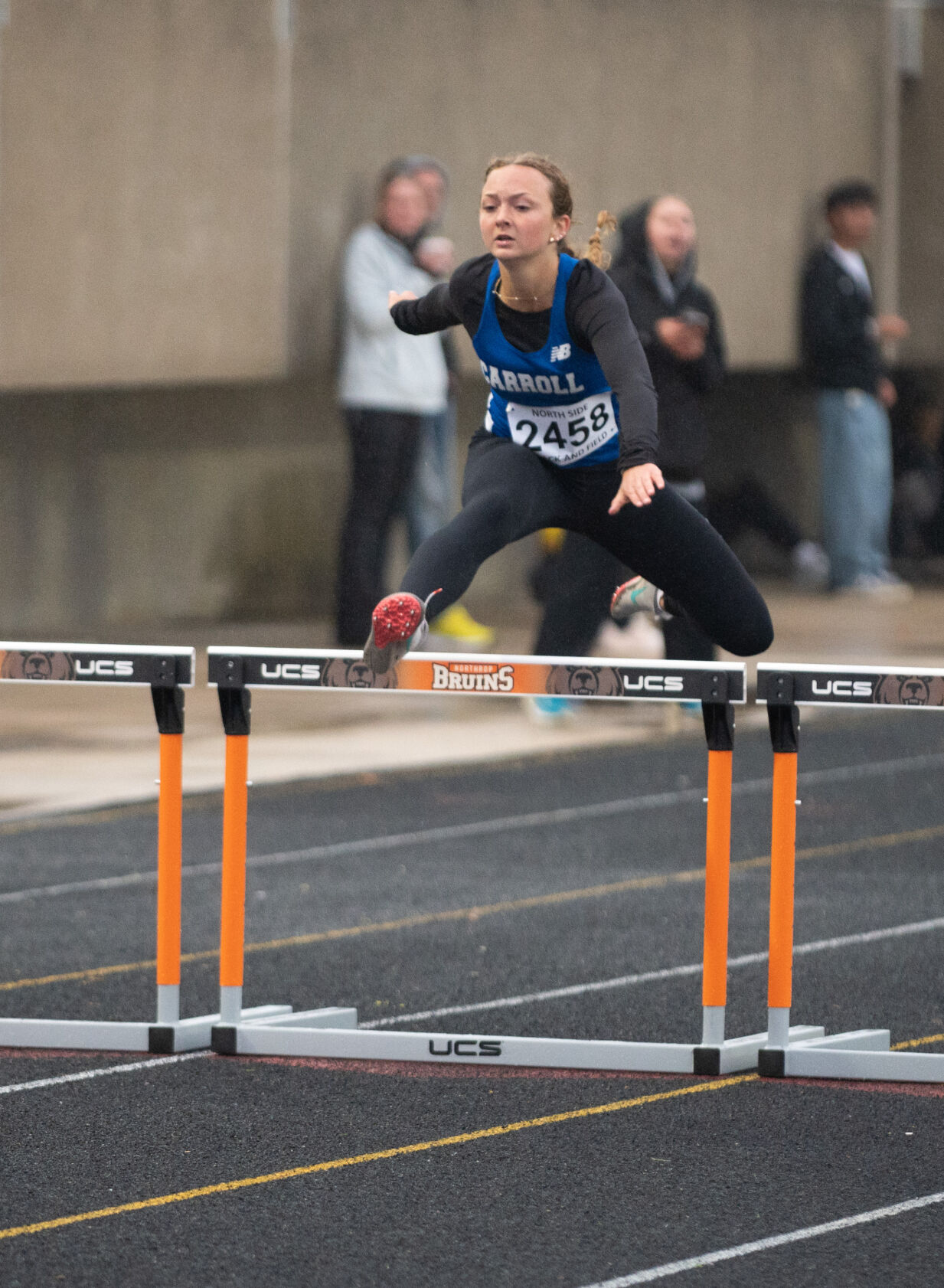 Carroll wins fifth straight girls track sectional title; Concordia's ...