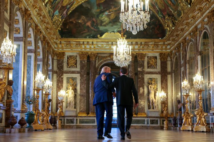 Macron deploys Versailles’ gold, mirrors and history in a high-stakes ...