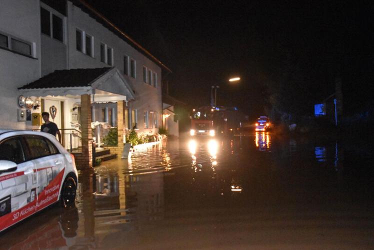 Storm floods German vaccine center, 5 injured by heavy hail | World ...