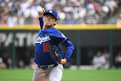 Dodgers' Yamamoto loses no-hit bid on Peters' leadoff homer for the ...