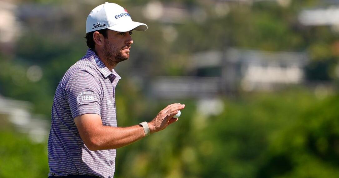 Riley, defending champ Taylor part of 5-way tie for lead at windy Sony ...