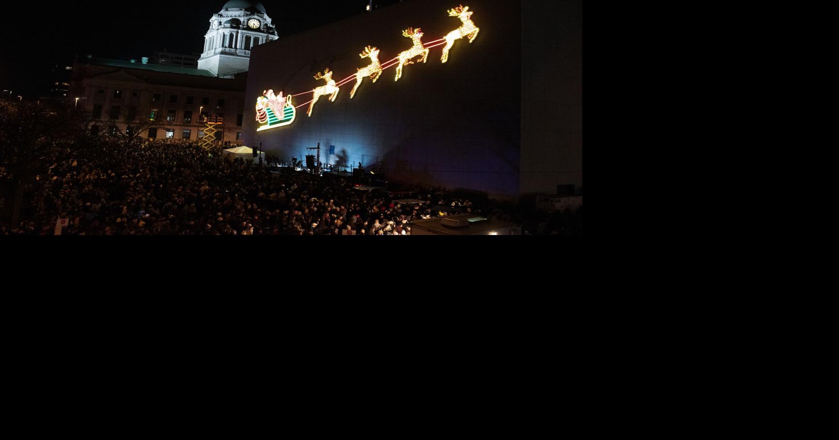 Downtown Christmas light displays delight local families | Local ...