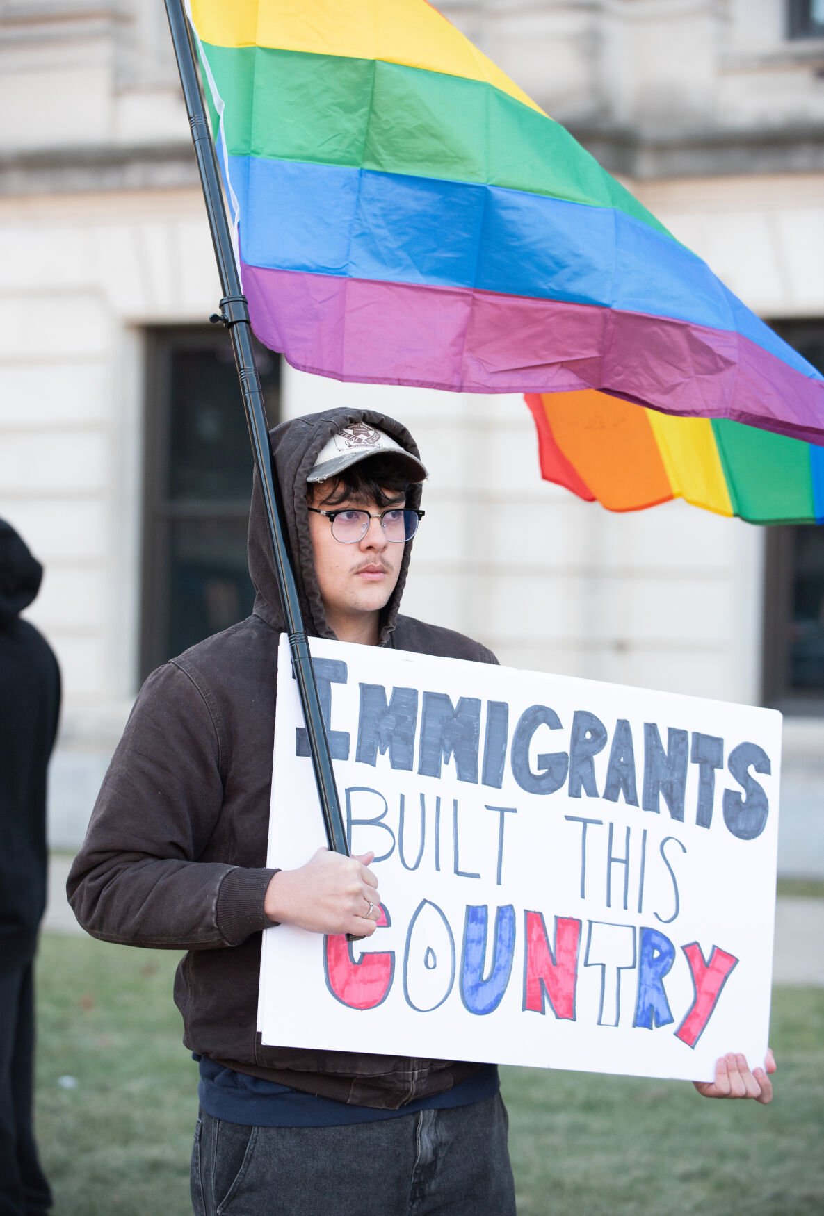 People flock to Allen County Courthouse for Fight for Rights protest ...