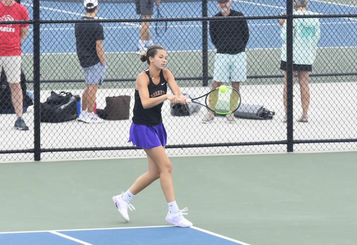 Angola's Ava and Maya Harris fall in state doubles tournament ...