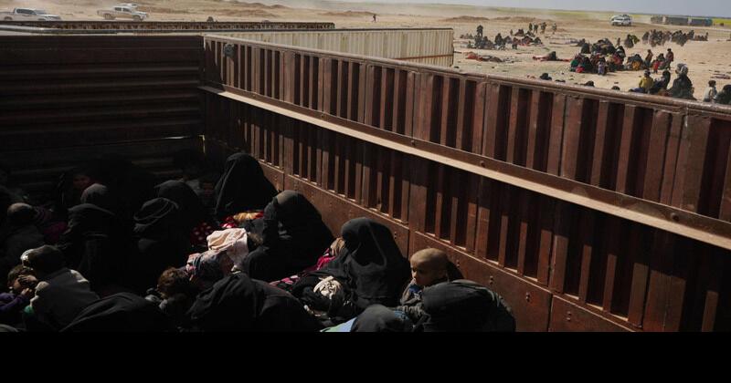 Angry and defiant, IS families surrender in Syria | World News ...