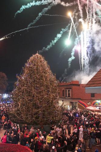 Christmas on Broadway tree lighting, fireworks, attractions draw ...