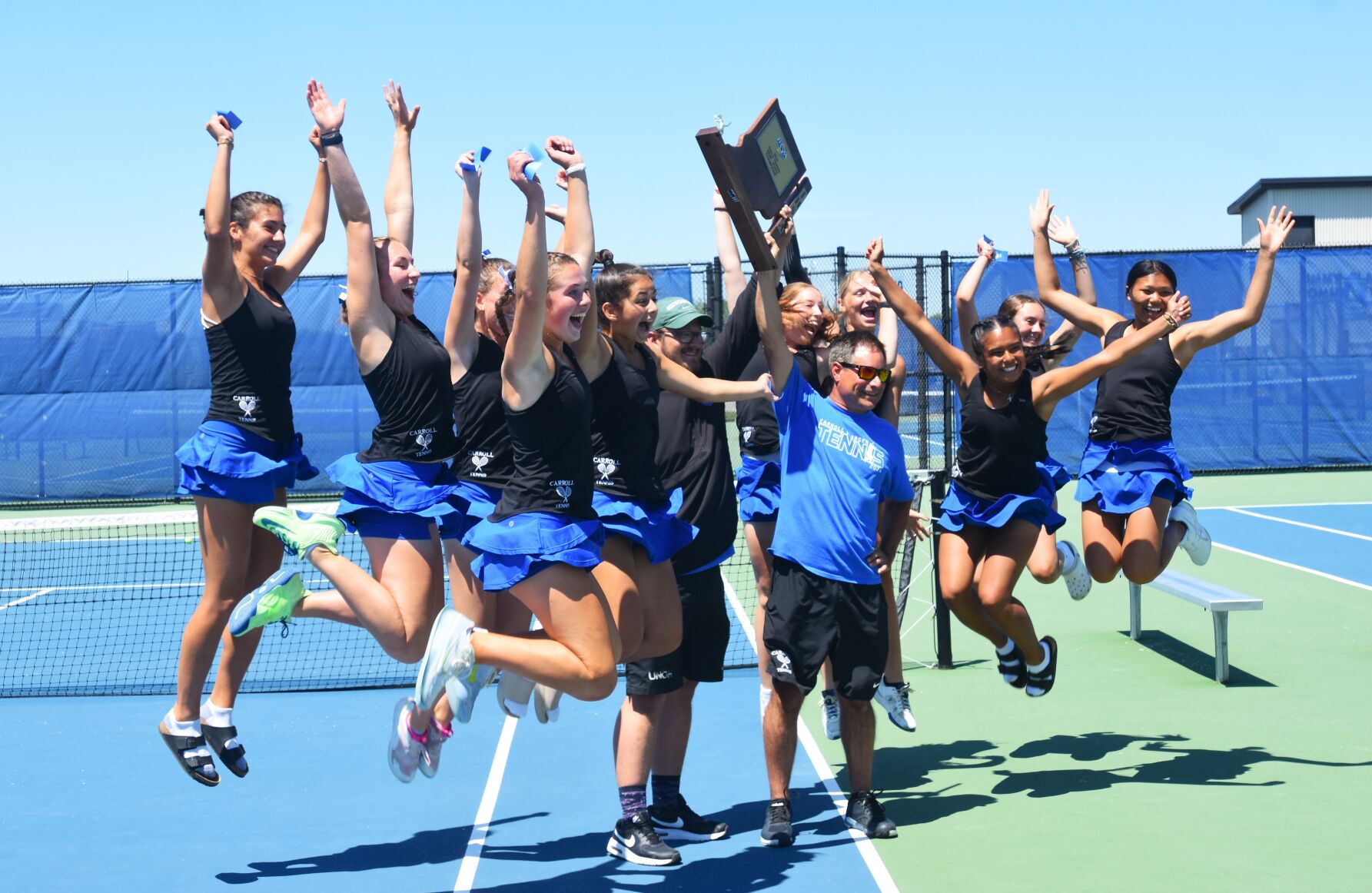 Carroll tennis wins semistate in 3-2 thriller | High Schools ...