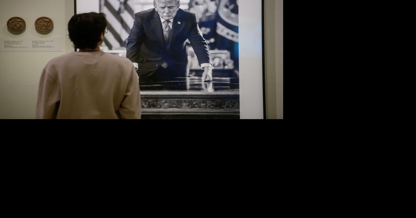 Reference to Trump's impeachments is removed from the display of his ...