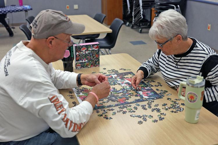 Jigsaw puzzle tournament at Allen County Public Library | Local ...