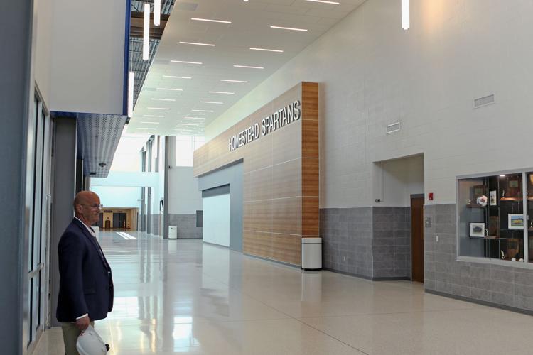 Hard-hat tour provides glimpse of Homestead High School's ...