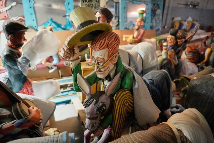 Will Red Grooms' whimsical, wonderful Tennessee Fox Trot Carousel ride ...