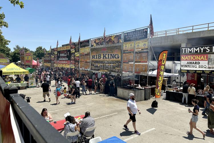 Families celebrate Father's Day at Ribfest | Local | journalgazette.net