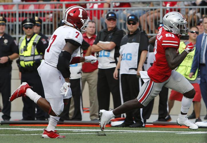 No. 3 Ohio State pulls away to beat pesky Indiana 49-26 | Colleges ...