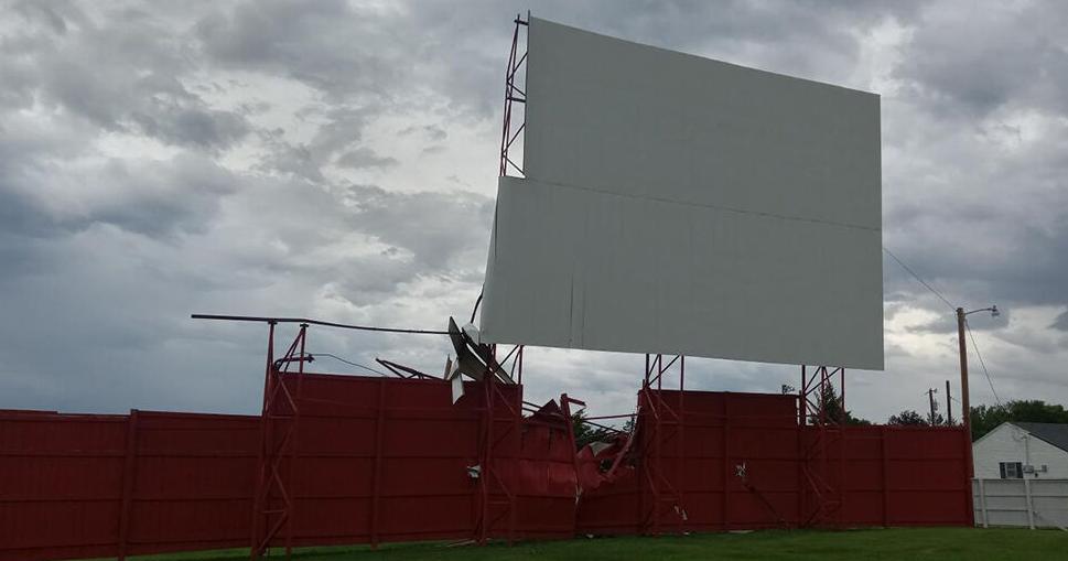 Storm destroys Auburn Garrett Drive-In screen, power restored for most ...
