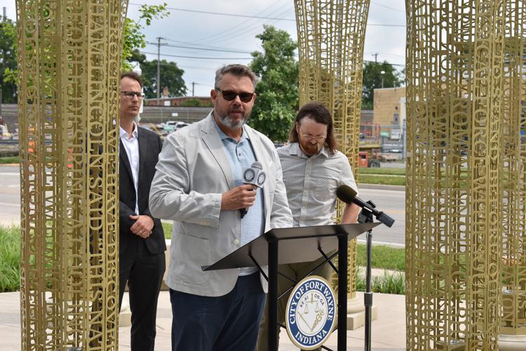 Officials dedicate Fort Wayne Public Art Trail SoundWalk | Local Arts | journalgazette.net