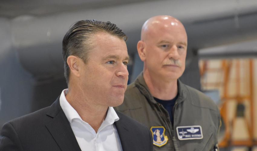 Young visits 122nd Fighter Wing, talks transition to F-16s | Local ...