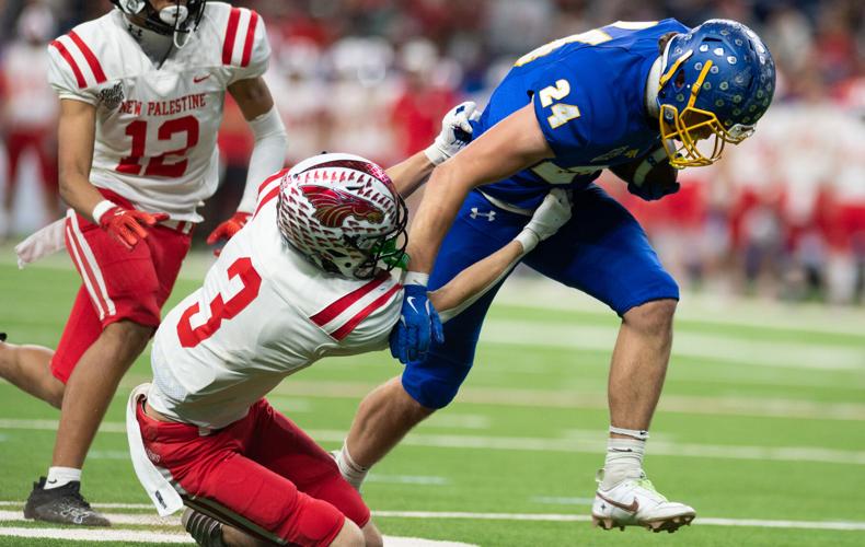 New Palestine sets Class 4A championship record for rushing TDs, beats ...
